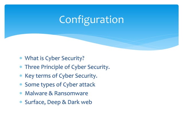 Cyber Security Beginner Level Presentation Slide Pptx