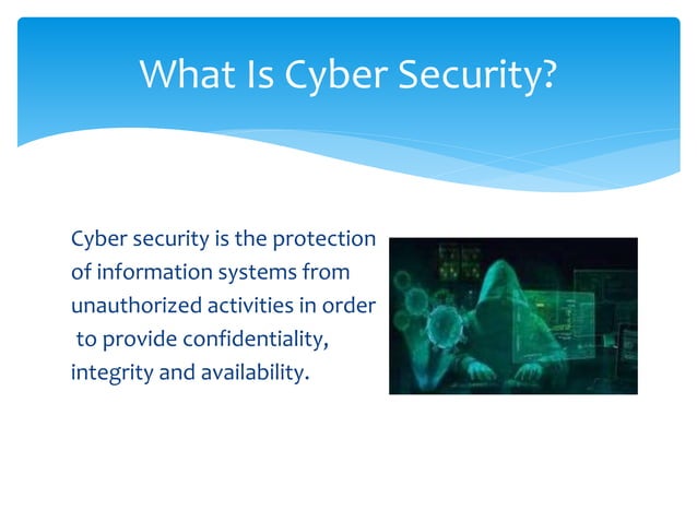 Cyber security beginner level presentation slide | PPTX