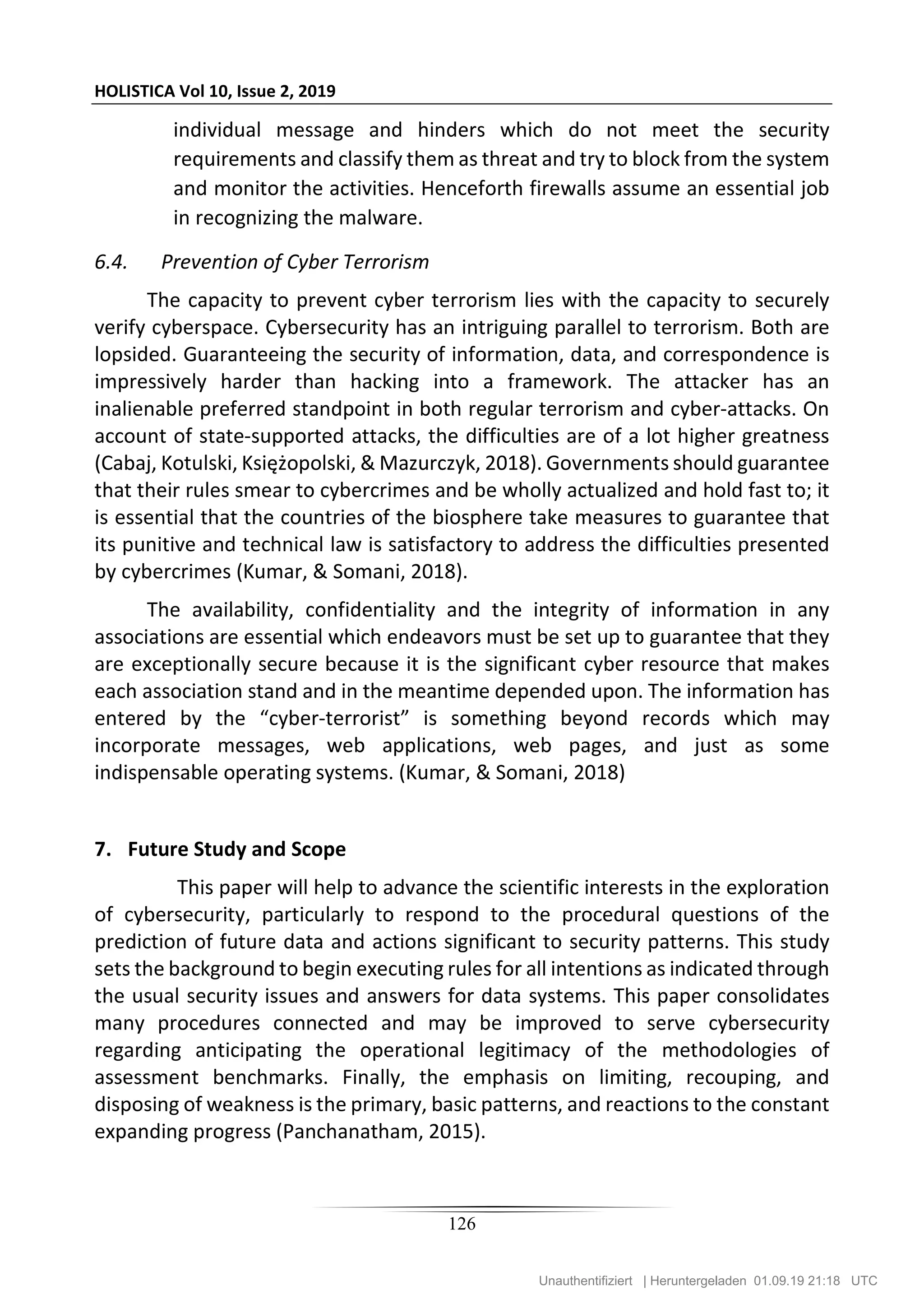 Cyber_Security.-project-4th year-cse pdf | PDF