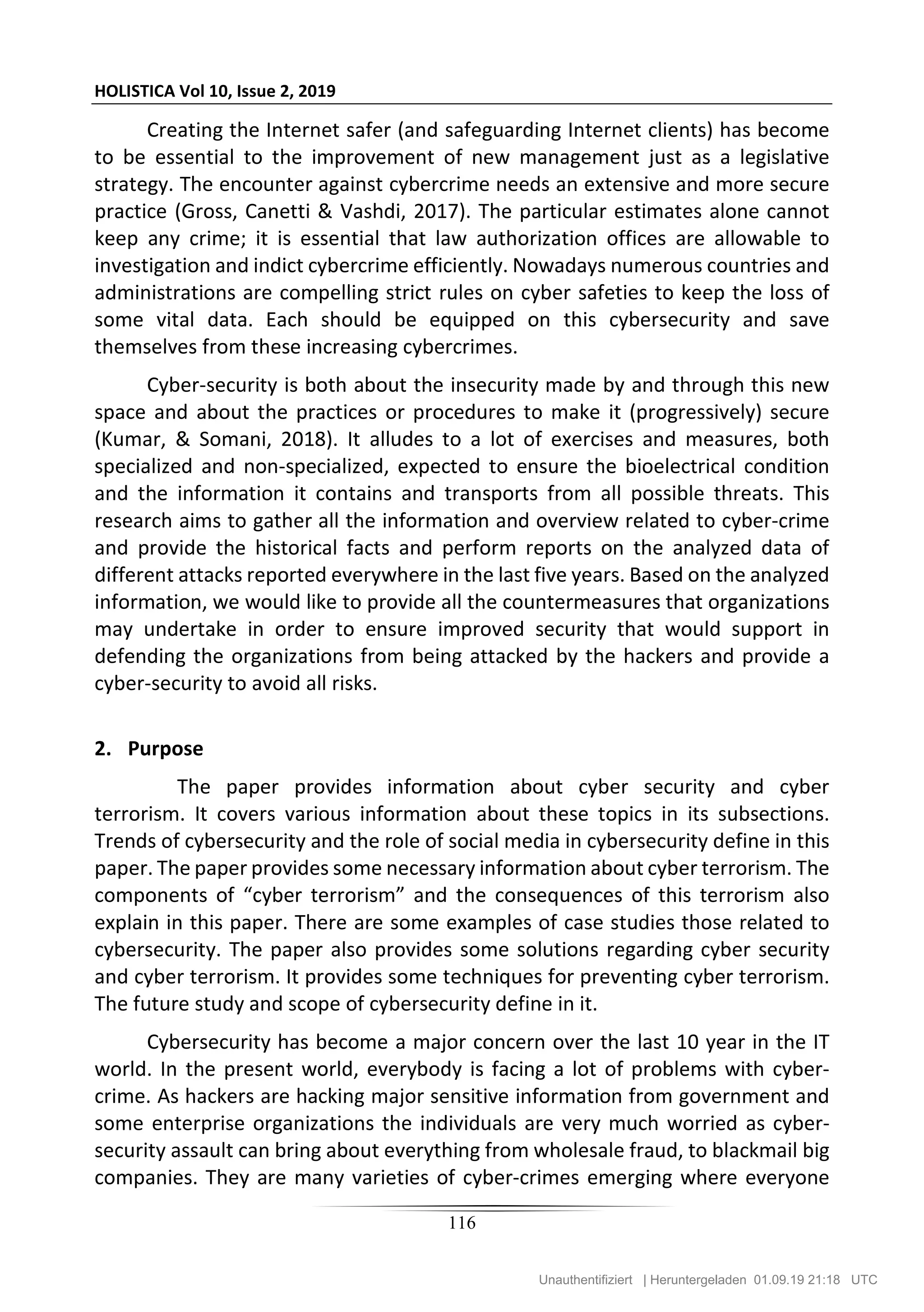 Cyber_Security.-project-4th year-cse pdf | PDF