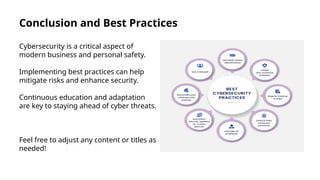 Cyber Security.pptx report or a seminar internship | PPTX