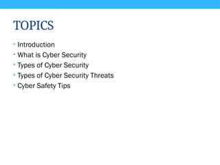CYBER SECURITY DEFINITION AND TYPES.pptx