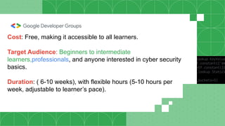 Introduction to cyber security using MOOC | PPTX