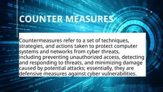 Cyber Security – Emerging Threats and Countermeasures | PPTX
