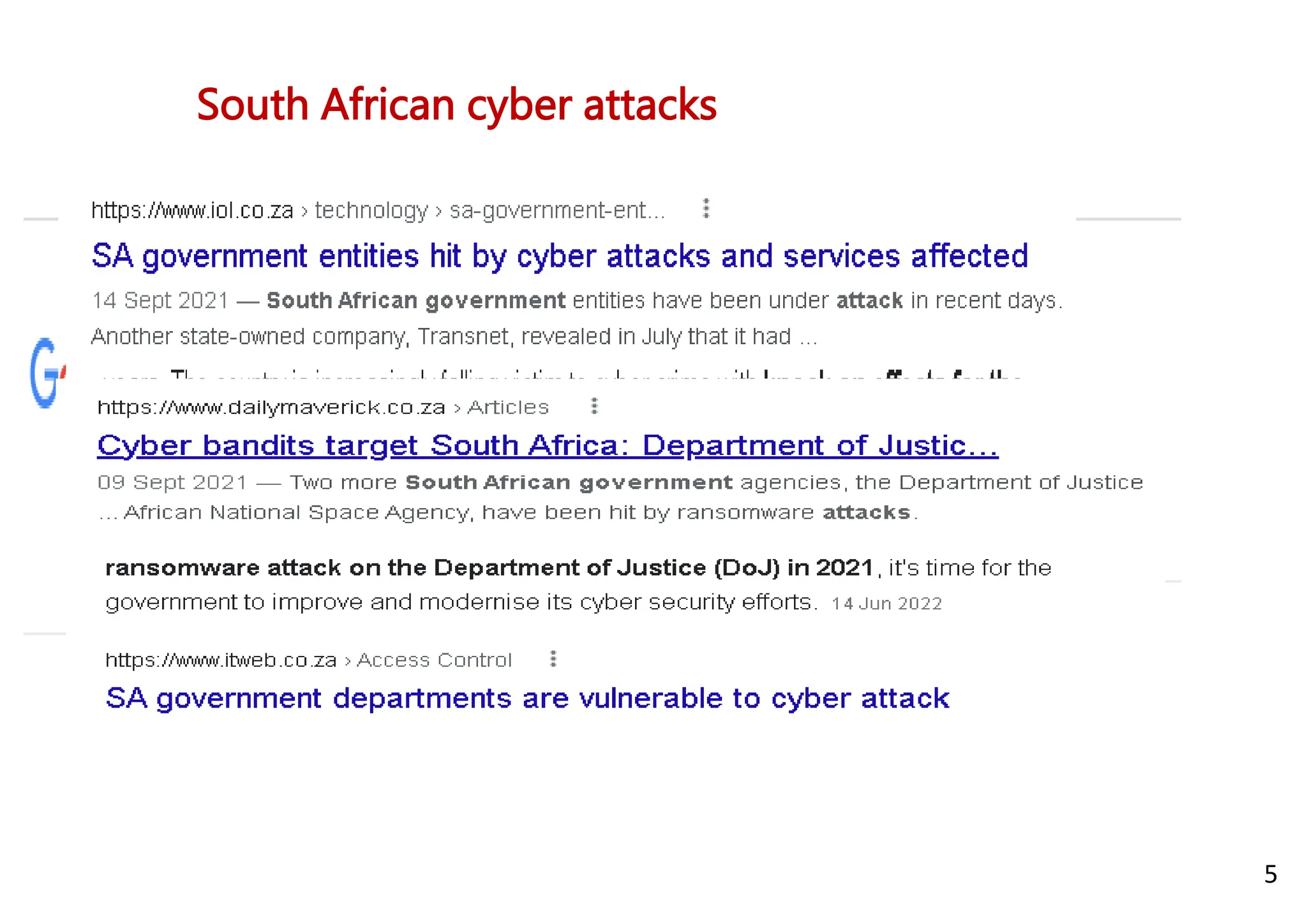Cyber Security - Awareness Presentation - High Level | PPT