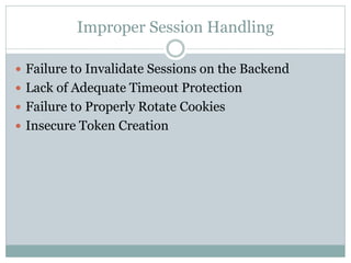 Cybersecurity - Mobile Application Security | PPT