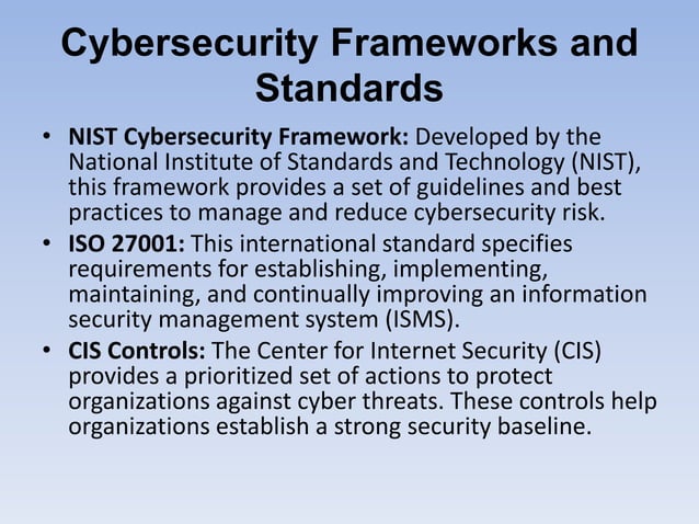 Cybersecurity-Course.9643104.powerpoint.pptx | Information and Network Security | Computing