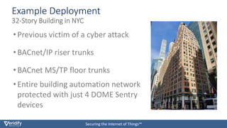 Cybersecurity for Building Controls and Smart Buildings | PPT