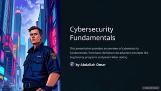 GDG Suez University | Cybersecurity-Fundamentals (1).pptx