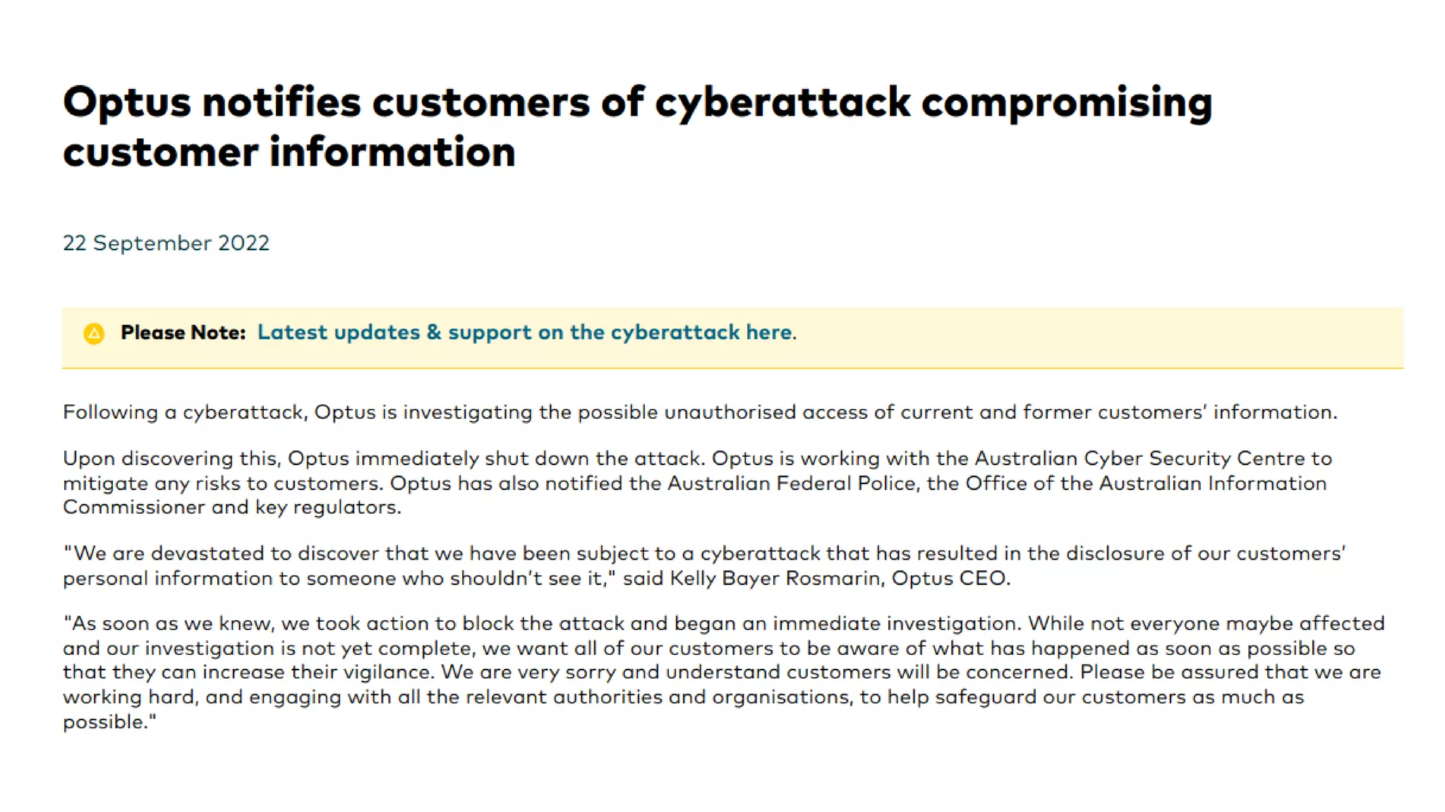 CyberSecurity - Future Risks, Zero Trust and the Optus Data Leak.pdf ...