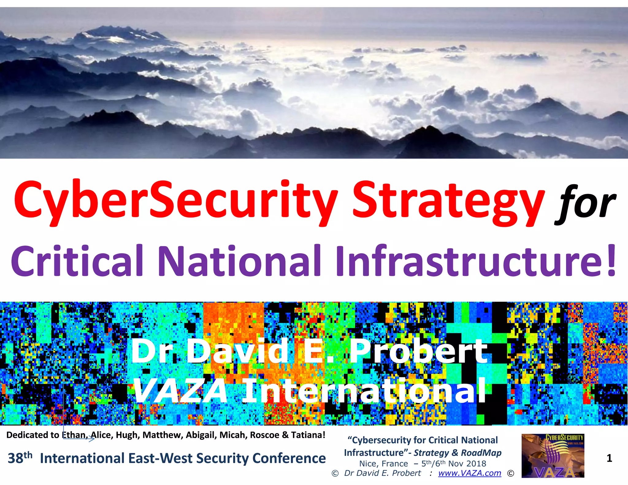 Cybersecurity for Critical National Infrastructure | PDF