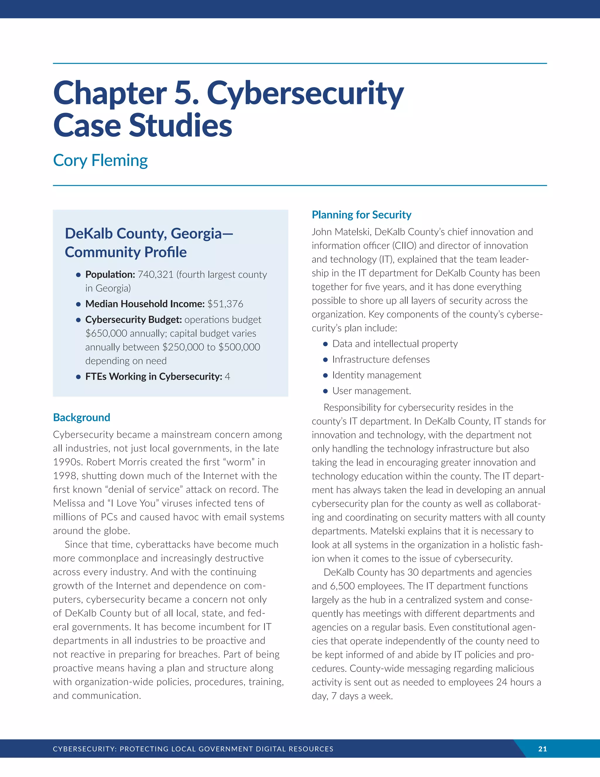 Cybersecurity report | PDF