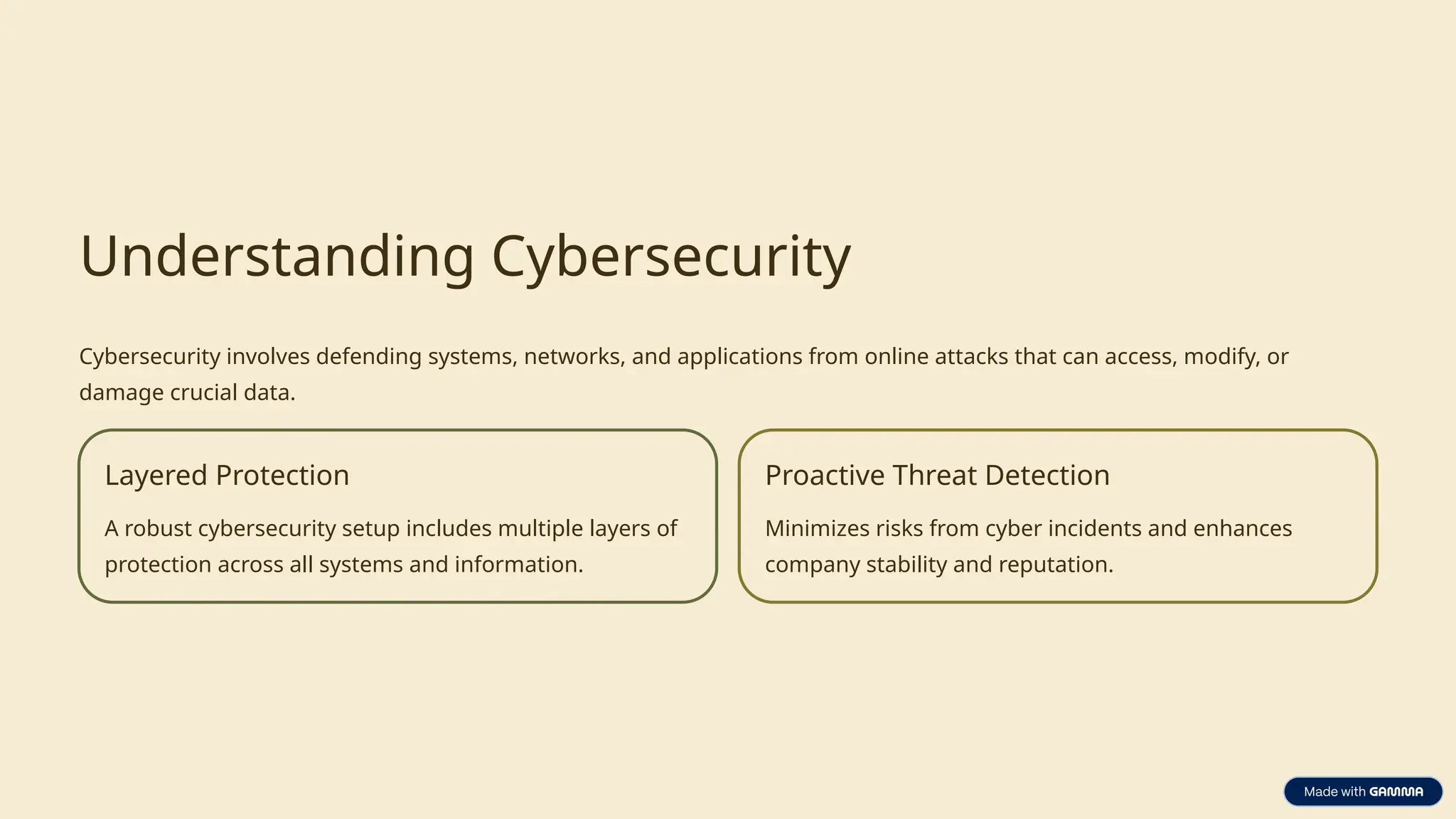 Cybersecurity Solutions in Abu Dhabi | Bluechip Gulf | PPTX