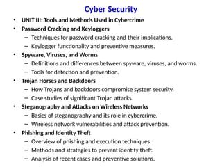 Cybercrime and the Origins of Cybercrime | PPTX