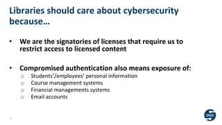 UKSG 2023 - Cybersecurity 101: What every librarian needs to know about ...