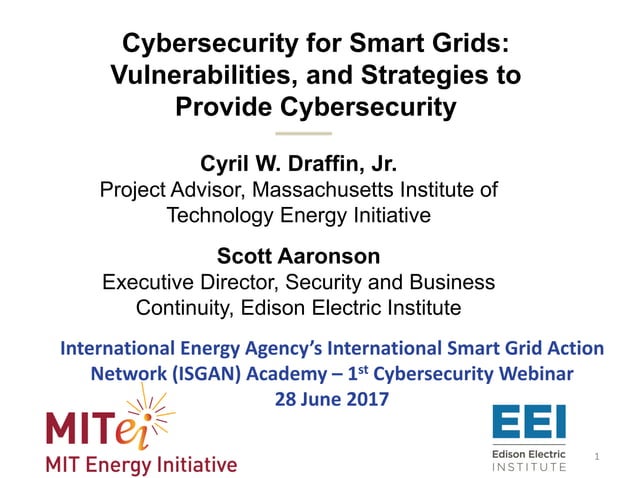 Cybersecurity for Smart Grids: Vulnerabilities and Strategies to ...