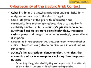 Cybersecurity for Smart Grids: Vulnerabilities and Strategies to Provide Cybersecurity | PDF