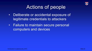 Cybersecurity 3 cybersecurity costs and causes | PPTX