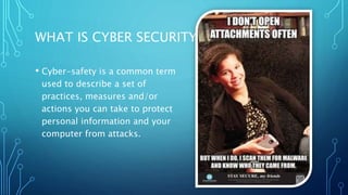Cyber Security for 5th and 6th Graders | PPTX