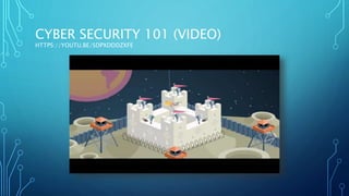 Cyber Security for 5th and 6th Graders | PPTX