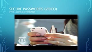 Cyber Security for 5th and 6th Graders | PPTX