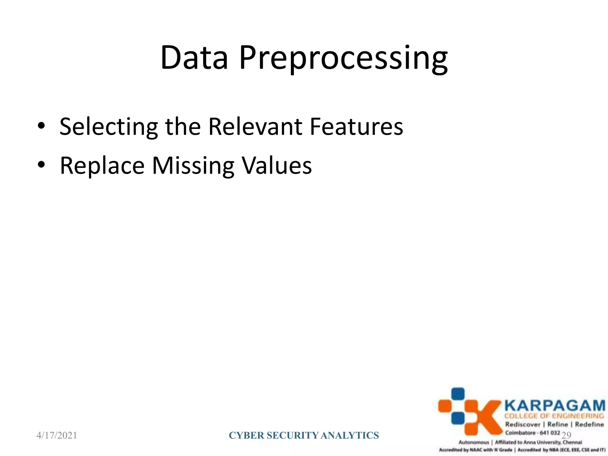 Cyber security analysis presentation | PPTX