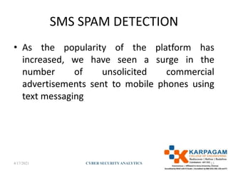 Cyber security analysis presentation | PPTX