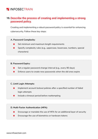 Cybersecurity Analyst Interview Questions By InfosecTrain | PDF