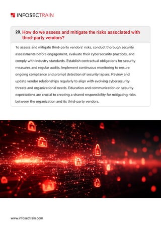 Cybersecurity Analyst Interview Questions By InfosecTrain | PDF