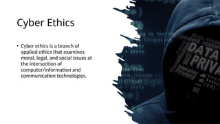 Introduction to Cyber Security and Online Ethics.pptx