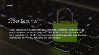 Introduction to Cyber Security and Online Ethics.pptx