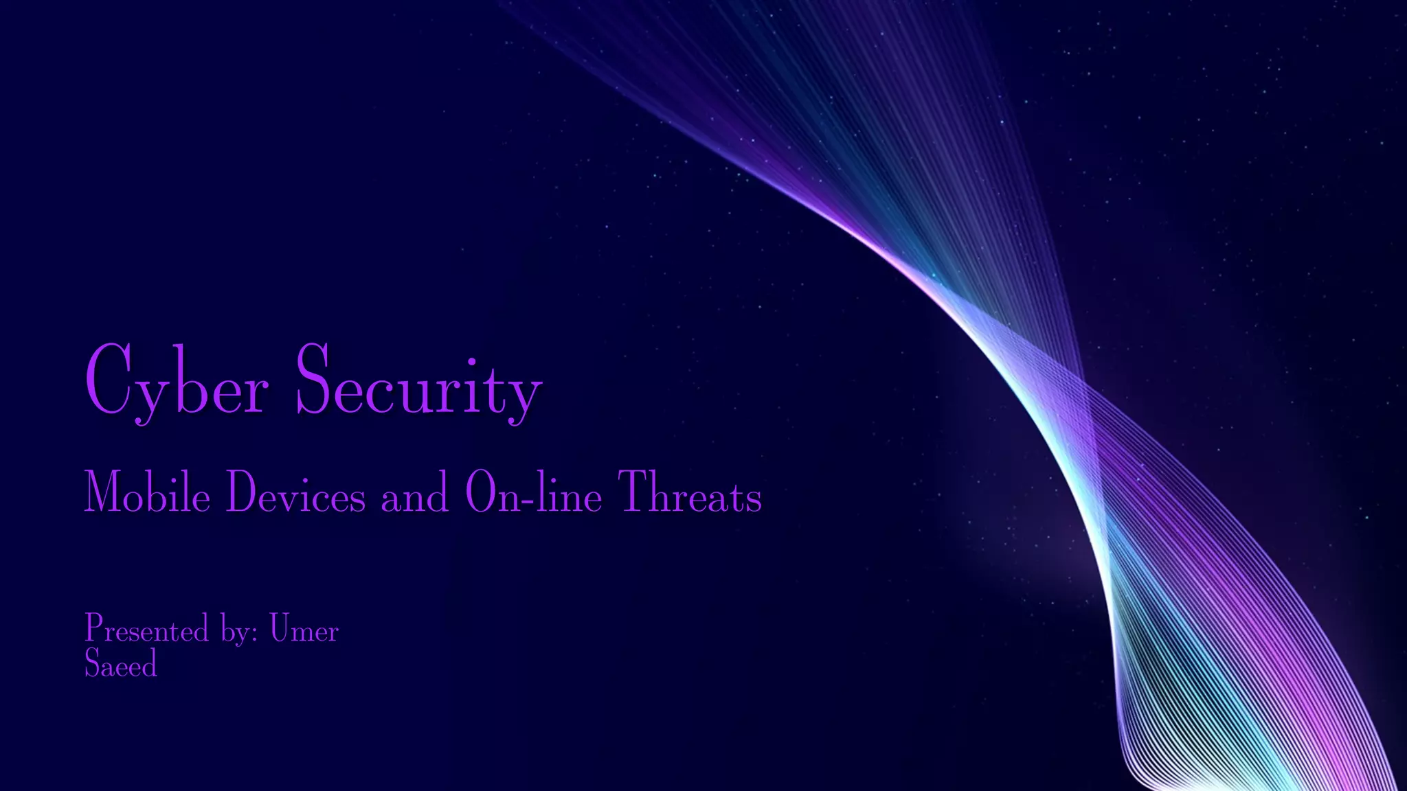 Cyber security and mobile devices | PDF