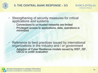 Cyber Security and the National Central Banks | PDF