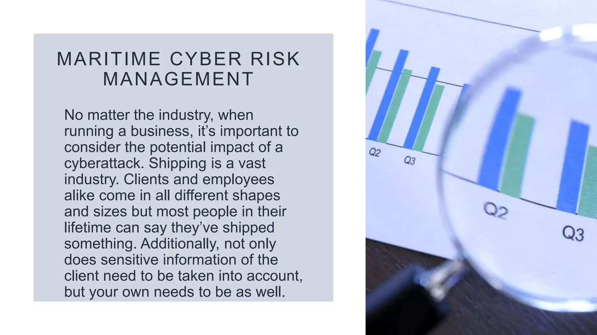 Cybersecurity and the Shipping Industry | PPTX
