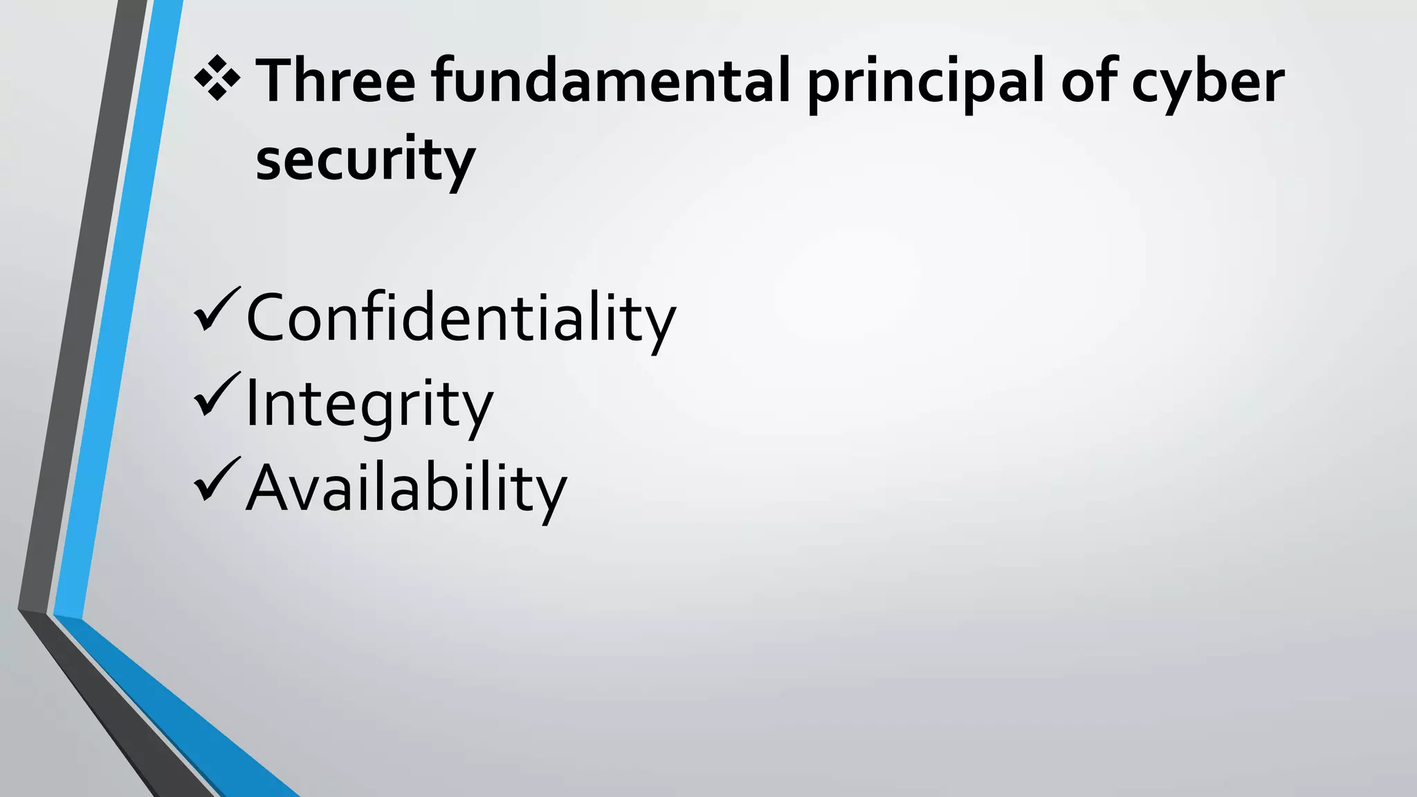 Cyber Security And Threats Pptx