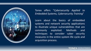 Cybersecurity Applied to Embedded Systems, Fundamentals of Embedded Systems and Applications of ...