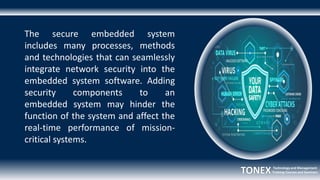Cybersecurity Applied to Embedded Systems, Fundamentals of Embedded Systems and Applications of ...