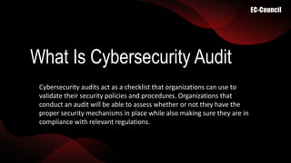 Cybersecurity Audit | PPTX