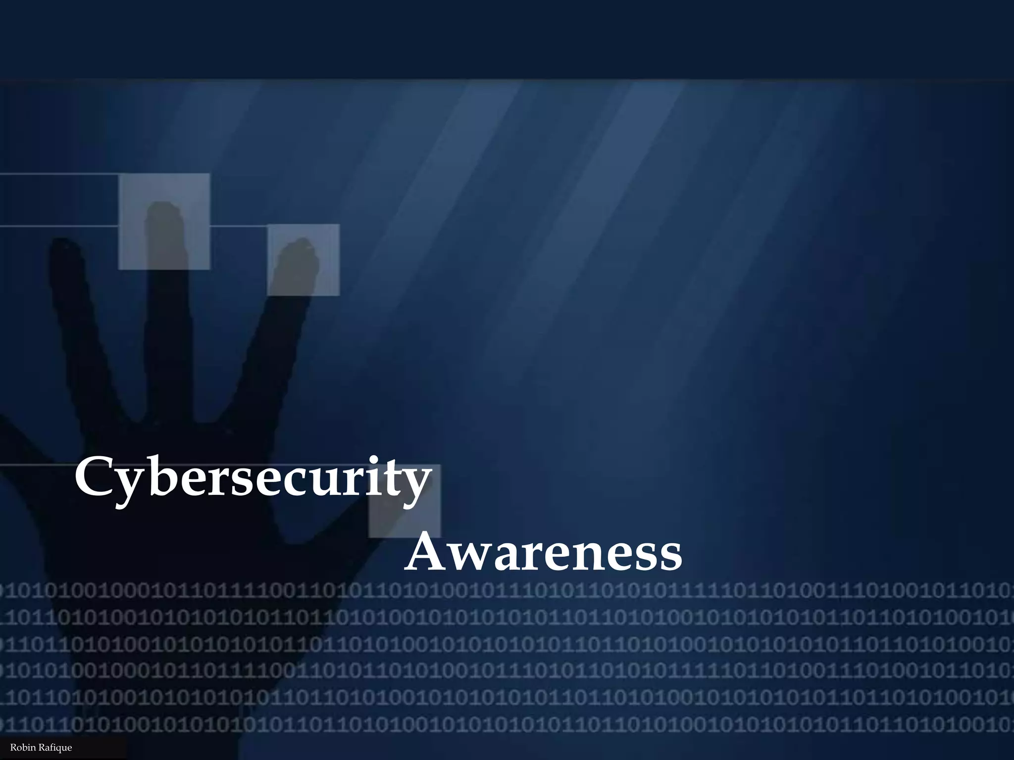 Cyber security awareness | PPTX