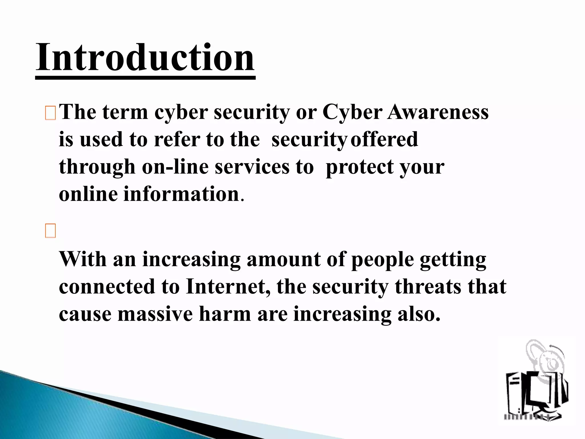 Cyber security & awareness | PPTX