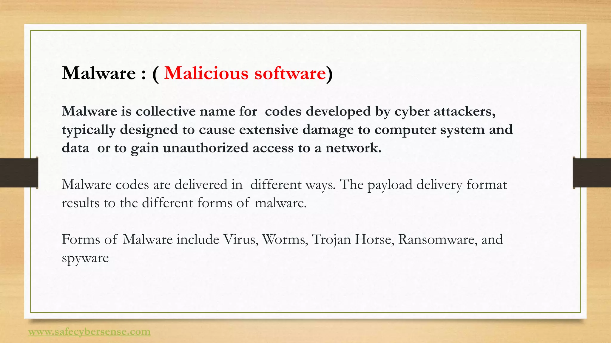 Cyber Security Awareness | PPTX