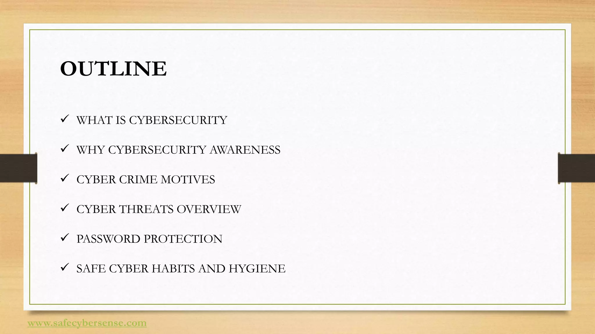 Cyber Security Awareness | PPTX