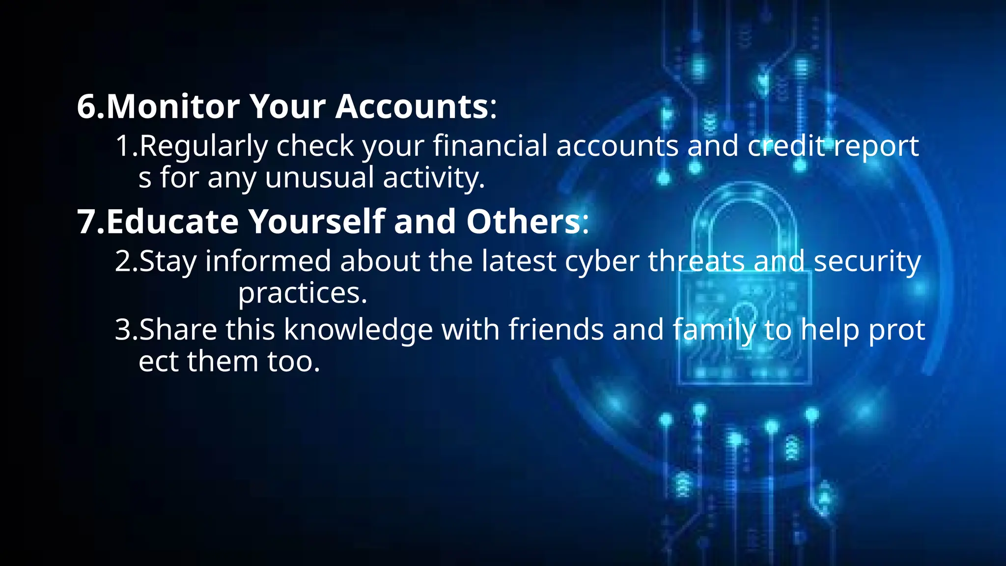 Cyber Security Awareness Program By GDG Thiruvallur. | PPT