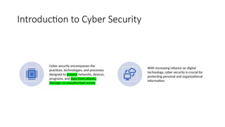 Training on Cyber Security & Awareness for employees | PPTX