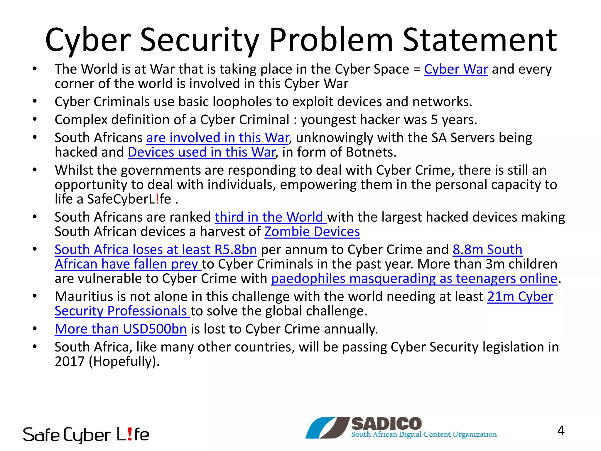 Cyber security awareness - iWeek2017 | PDF
