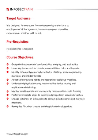 Cybersecurity Awareness Enterprise Training | PDF