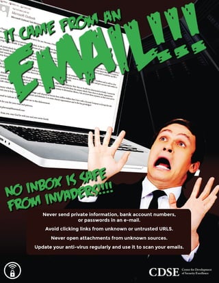 Cybersecurity awareness posters | PDF