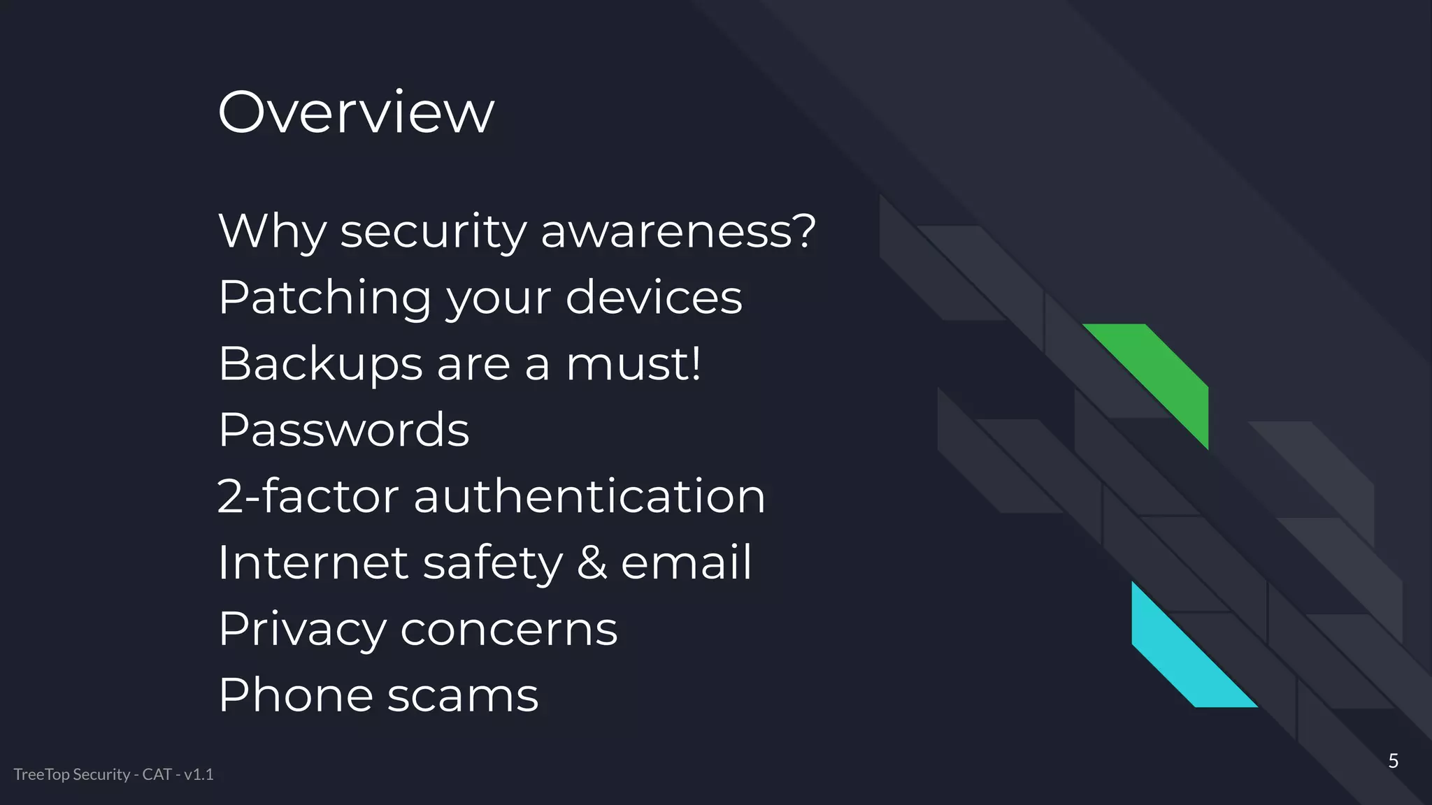 Cybersecurity Awareness Training Presentation v1.1 | PDF