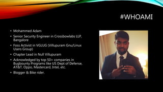 Cybersecurity Awareness Session by Adam | PPTX