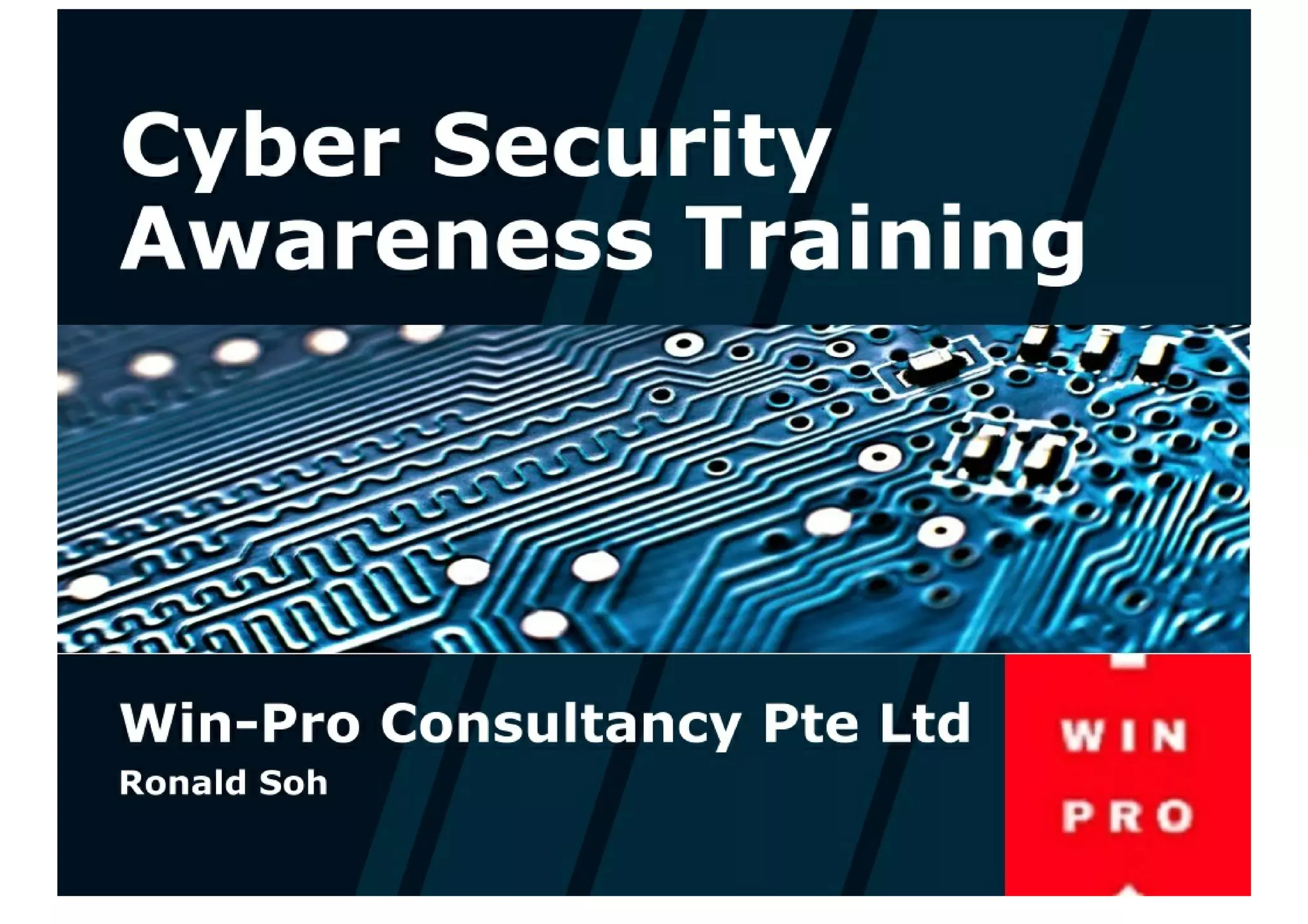 Cyber Security Awareness Training | PDF
